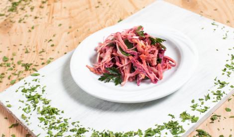 Receptes.lv - Biešu un pupiņu salāti