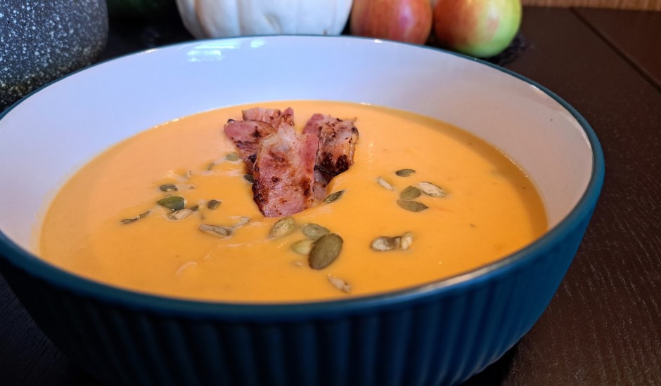 Receptes.lv — Cepta ķirbja zupa